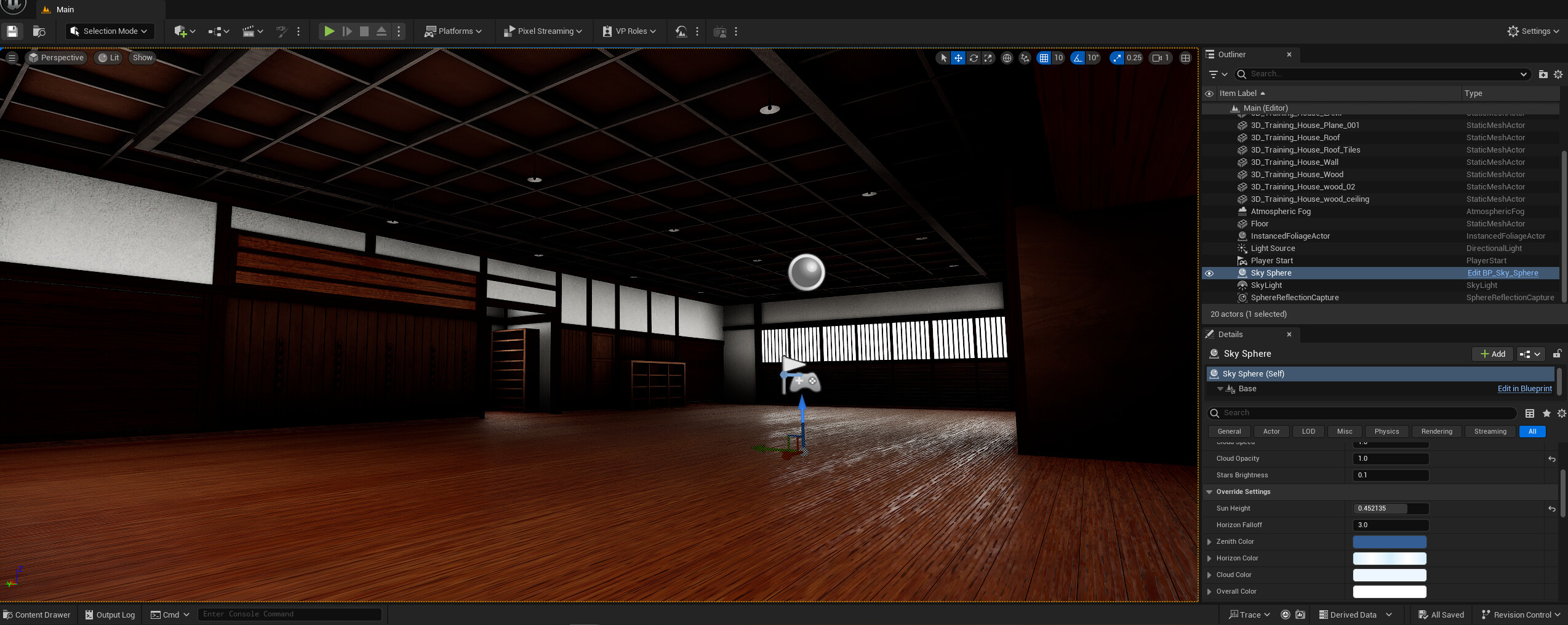 Japanese Training House - Dojo 3D Model by RYANMAICOL