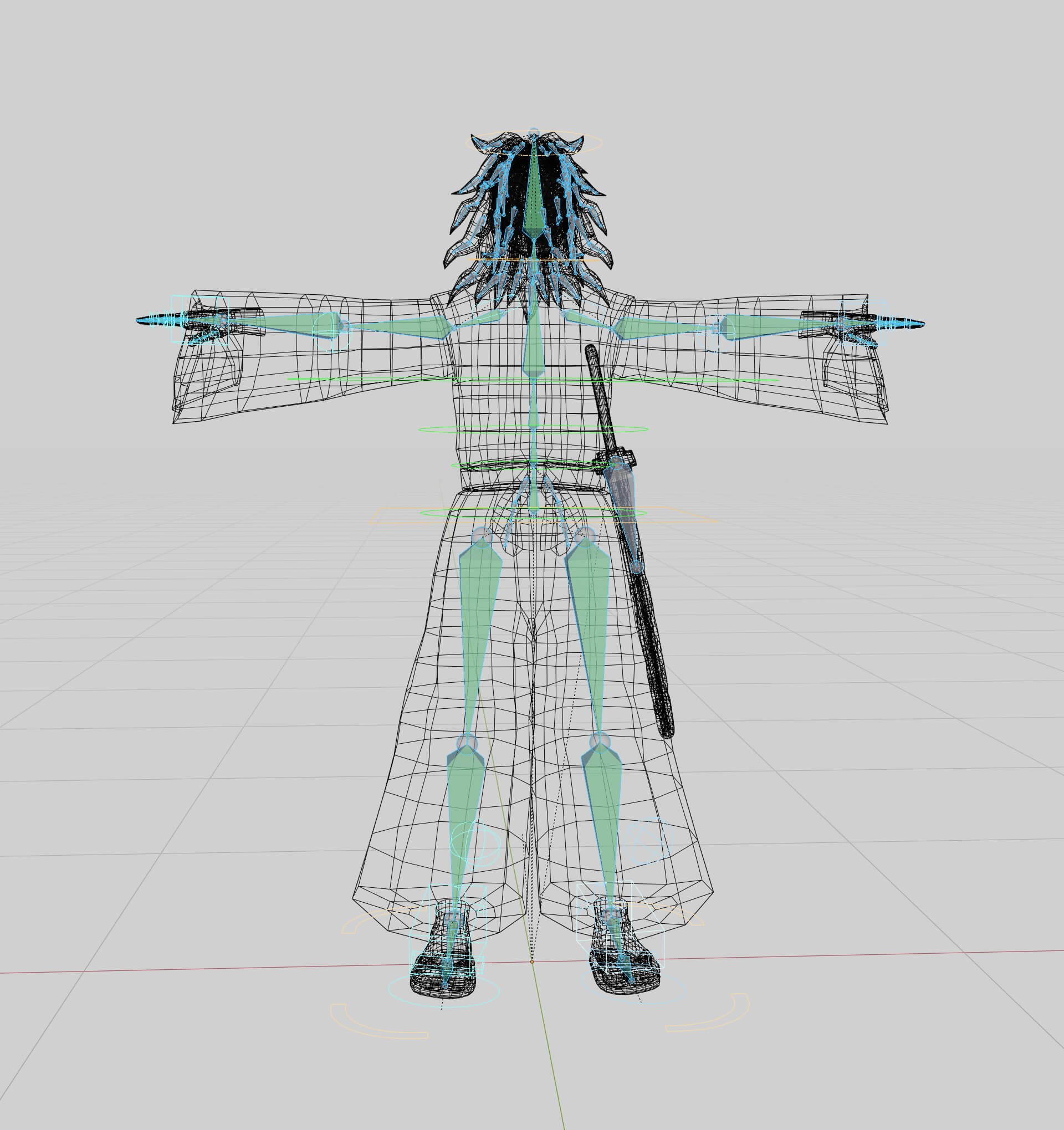 Kokushibo - Kimetsu No Yaiba 3D Model by RYANMAICOL