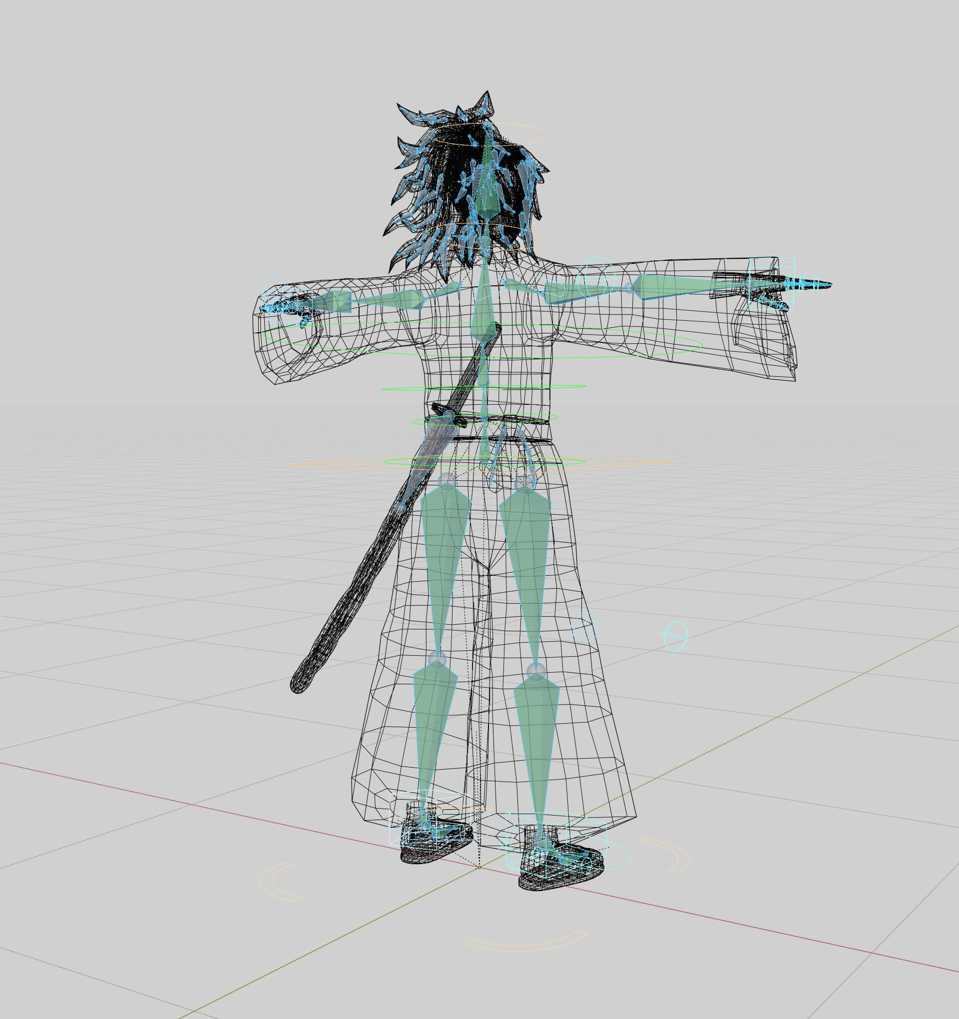 Kokushibo - Kimetsu No Yaiba 3D Model by RYANMAICOL