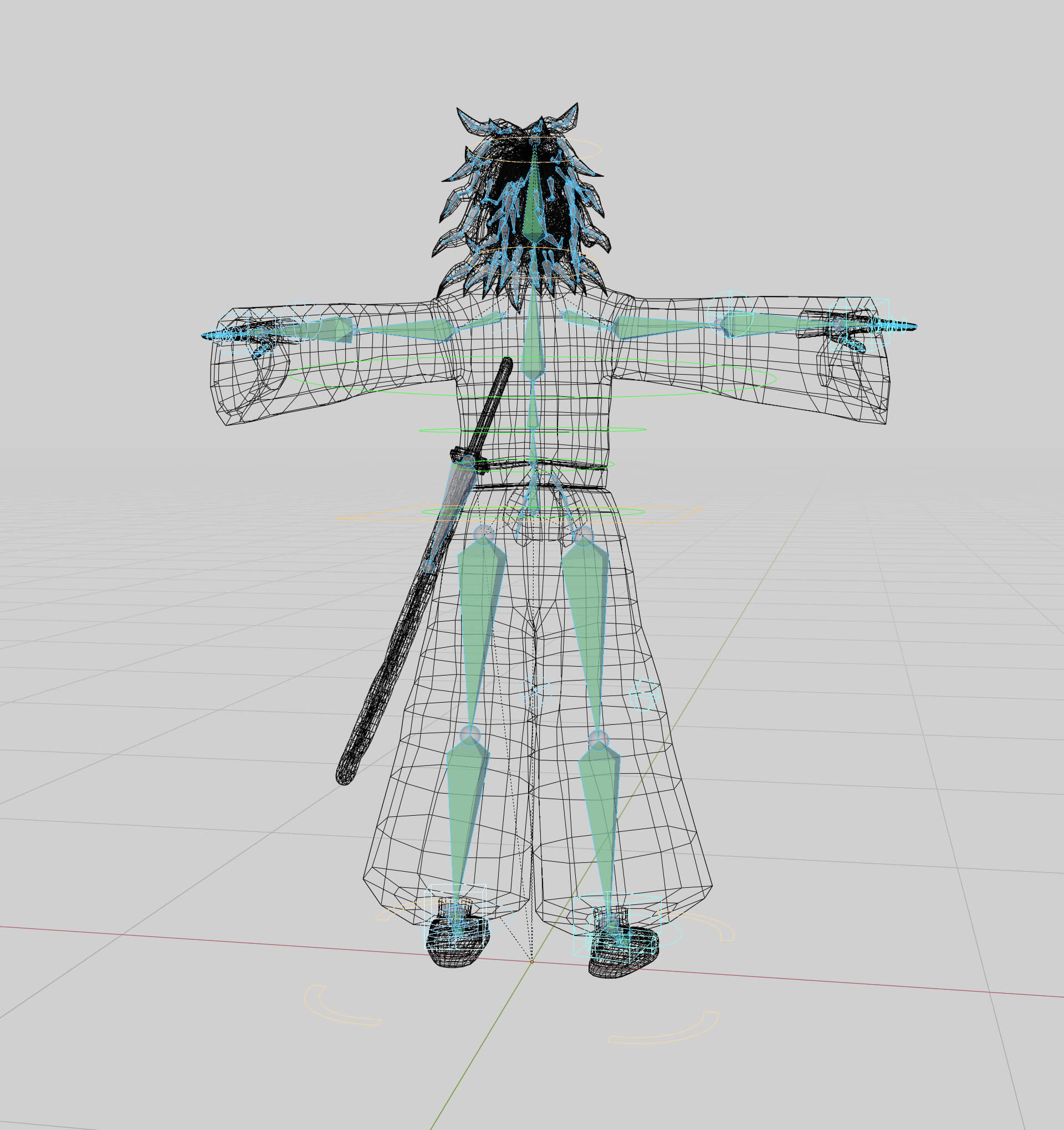 Kokushibo - Kimetsu No Yaiba 3D Model by RYANMAICOL