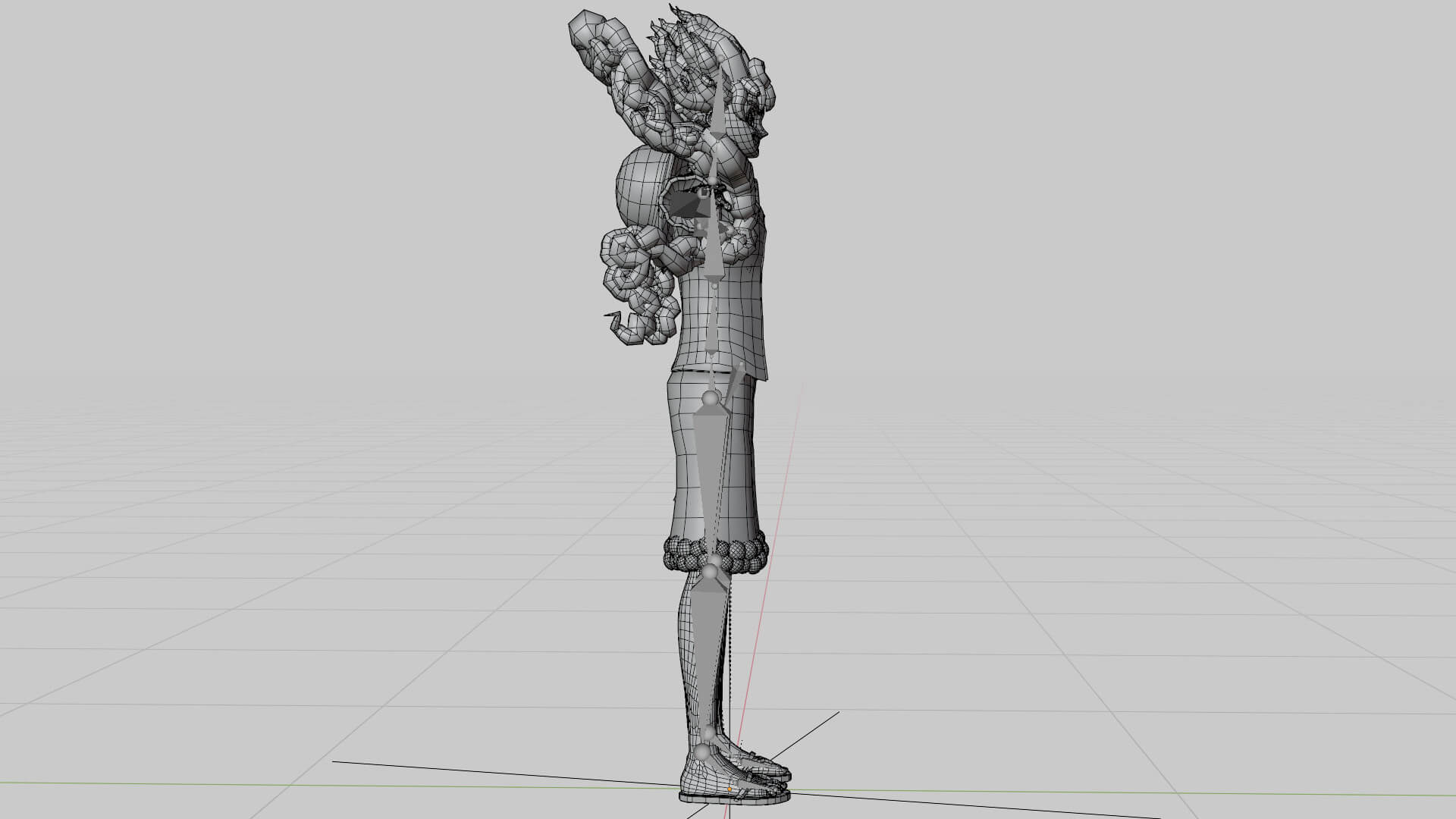 Luffy Gear 5 - 3D Model by RYANMAICOL