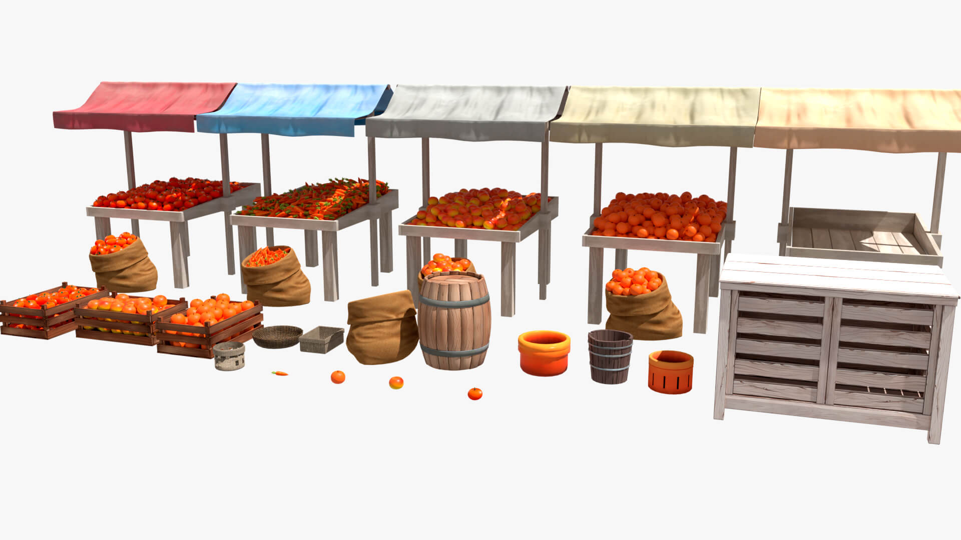 Marketplace - Old Shop - Cartoon Style 3D Model by RYANMAICOL