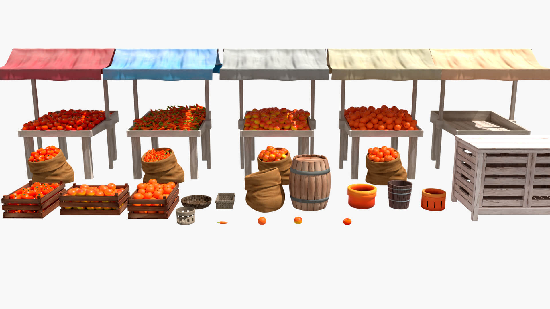 Marketplace - Old Shop - Cartoon Style 3D Model by RYANMAICOL