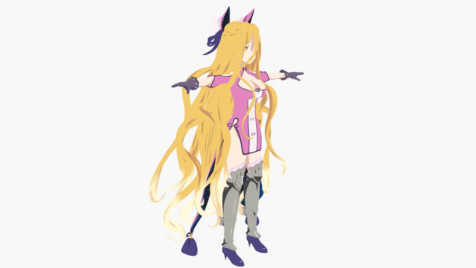 Mukuro Date a Live - 3D Model by RYANMAICOL