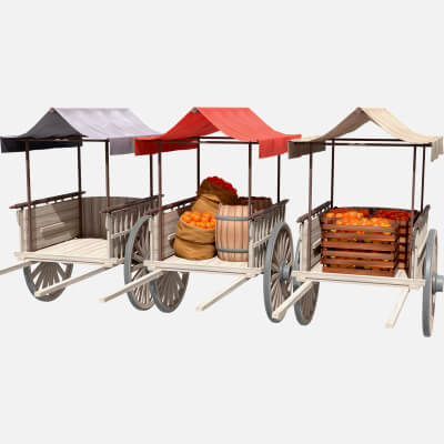 3D Models | Vehicles | Food Carts | RenderHub