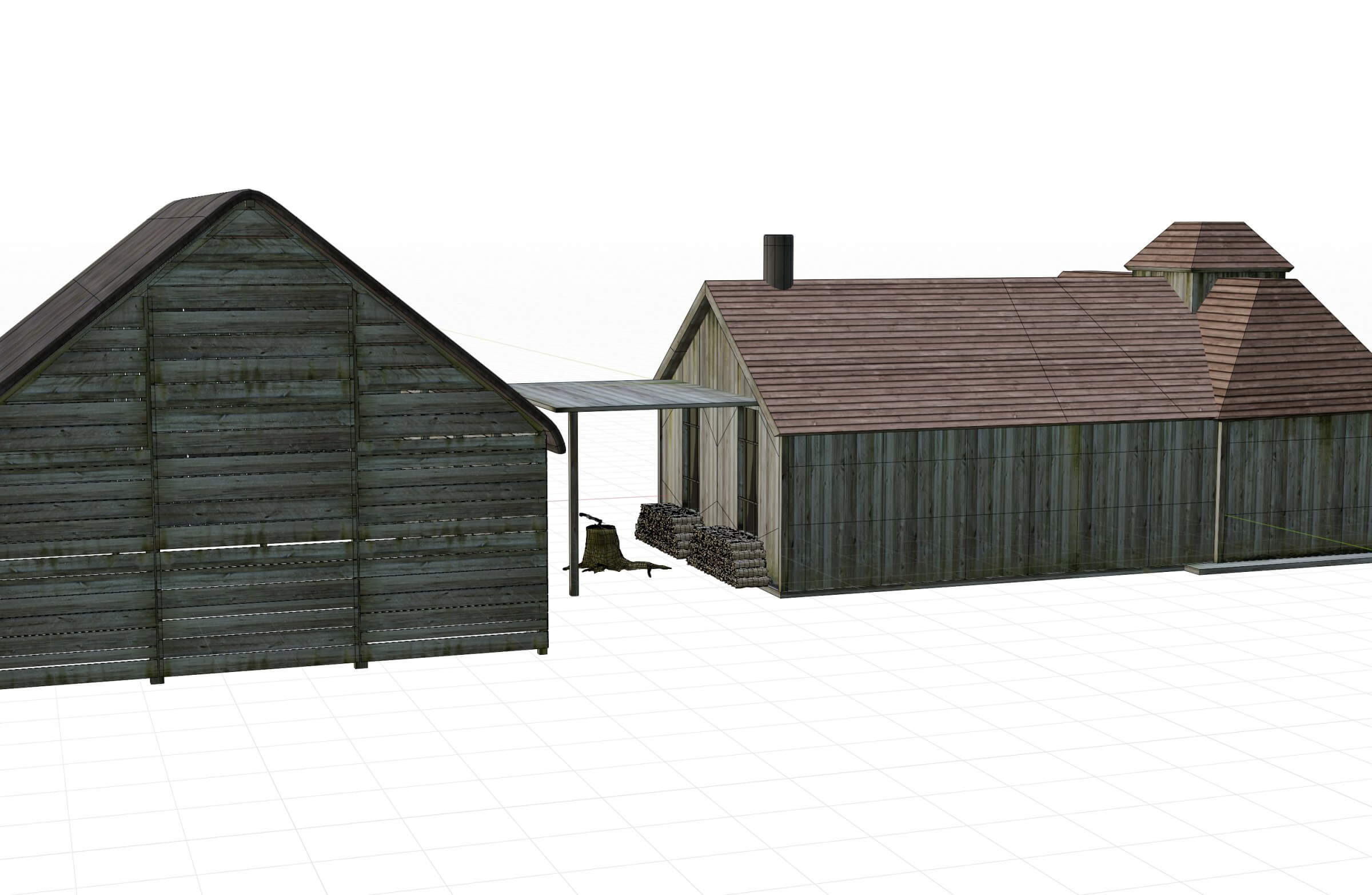 Old House - 3D Model by RYANMAICOL