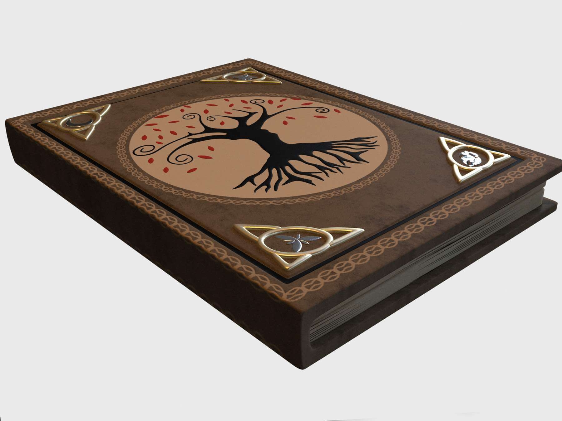 Old Spell Book - 3D Model by RYANMAICOL