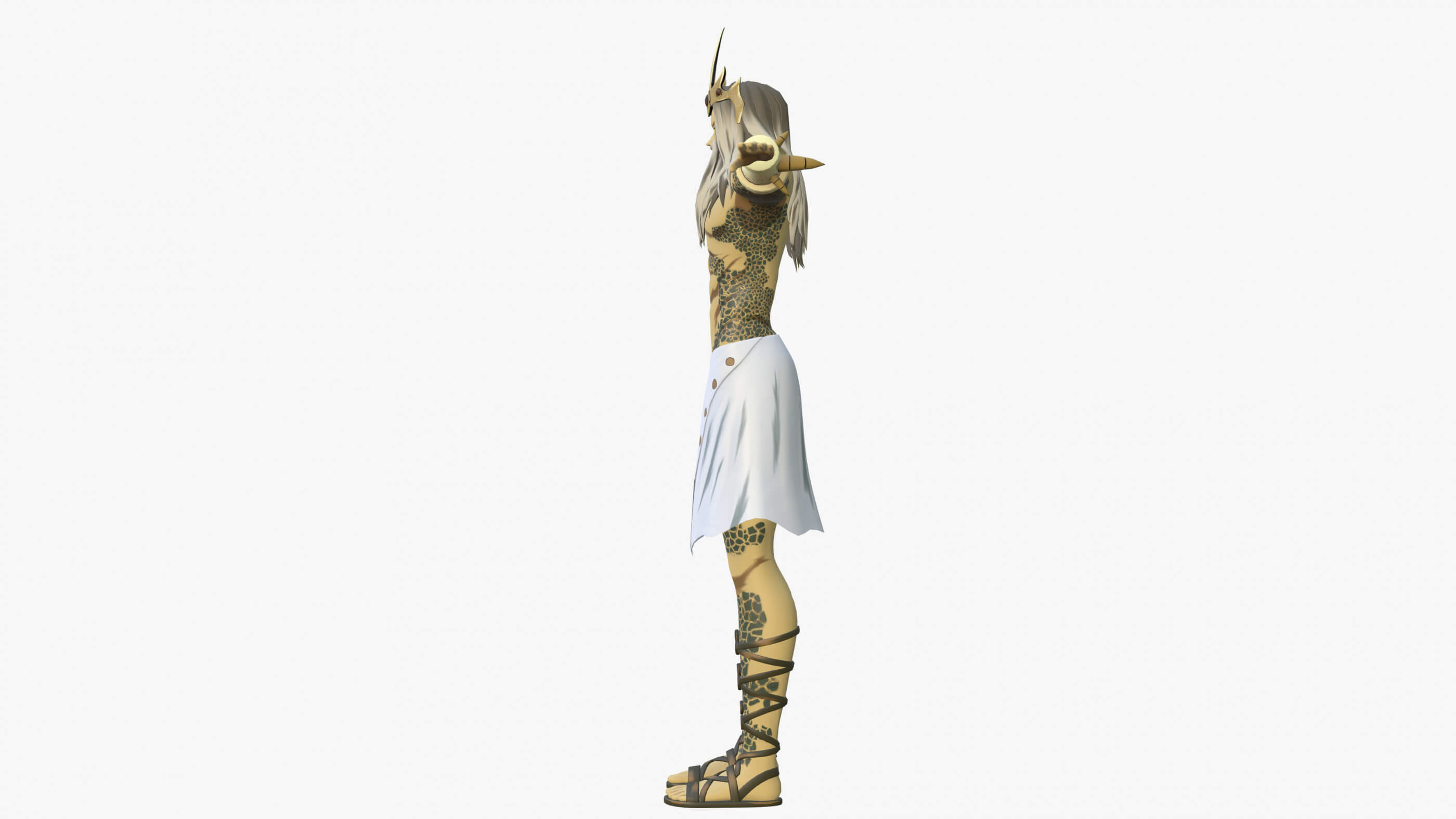 Poseidon Character - 3D Model by RYANMAICOL