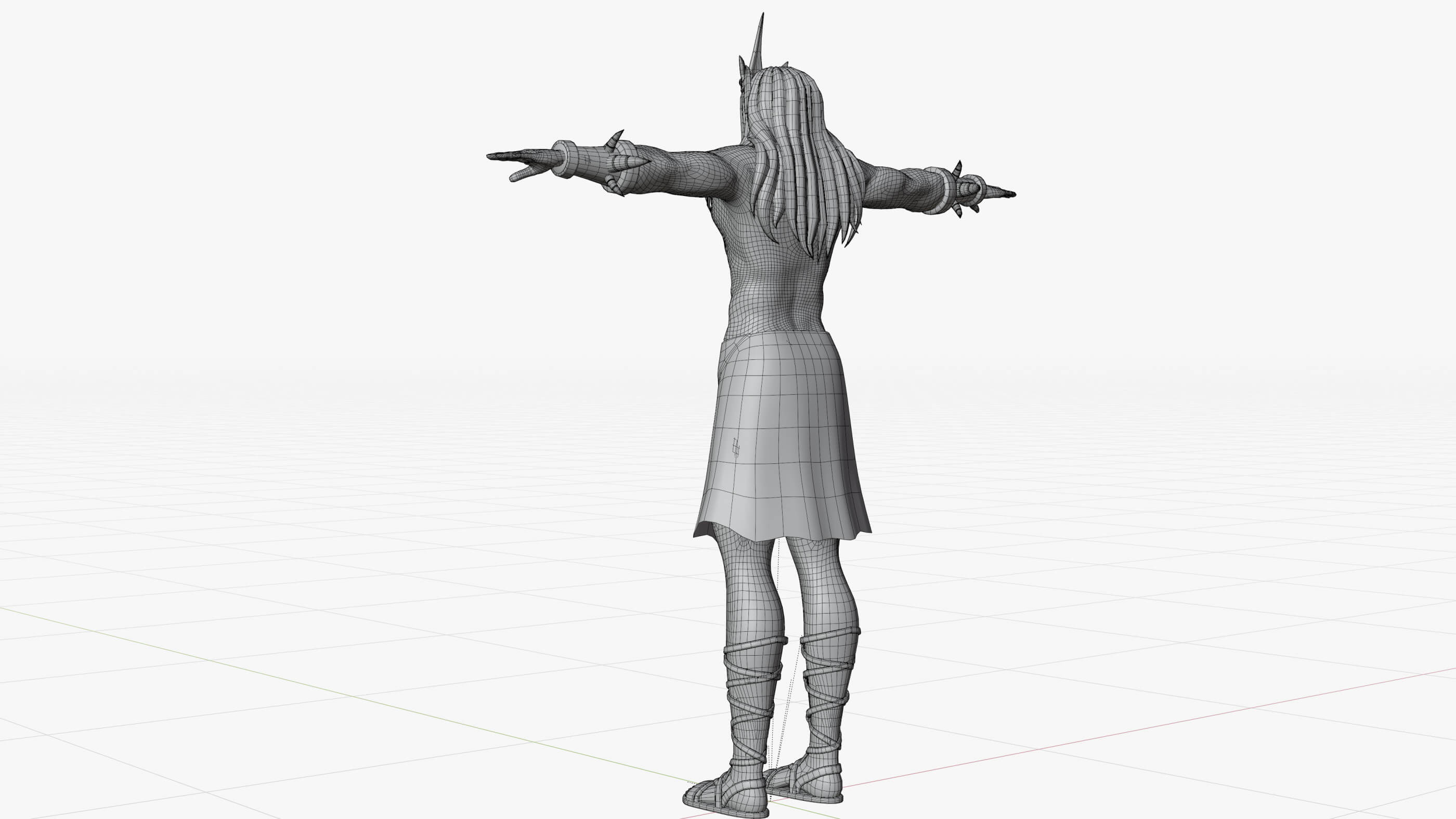 Poseidon Character - 3D Model by RYANMAICOL