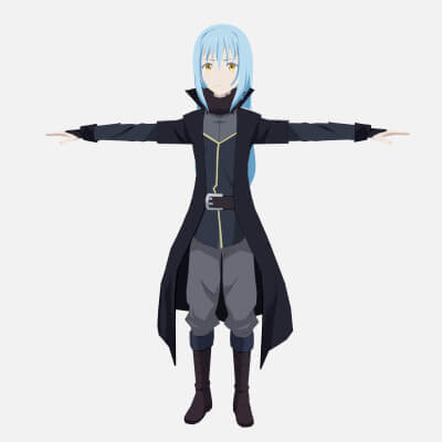 Rimuru Tempest - 3D Model by RYANMAICOL