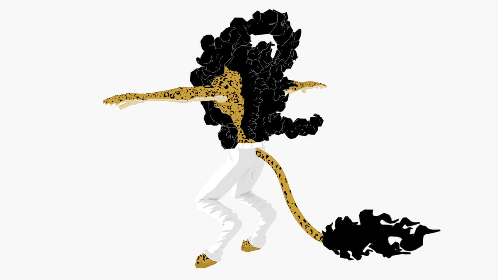 Rob Lucci in His Awakening Form - 3D Model by RYANMAICOL