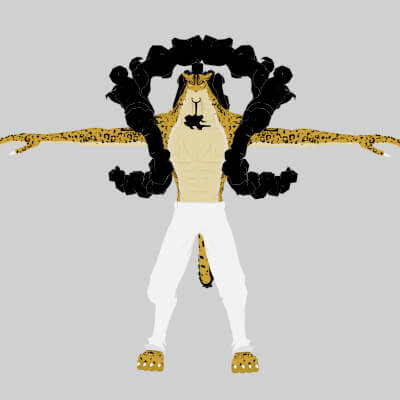 Rob Lucci in His Awakening Form - 3D Model by RYANMAICOL