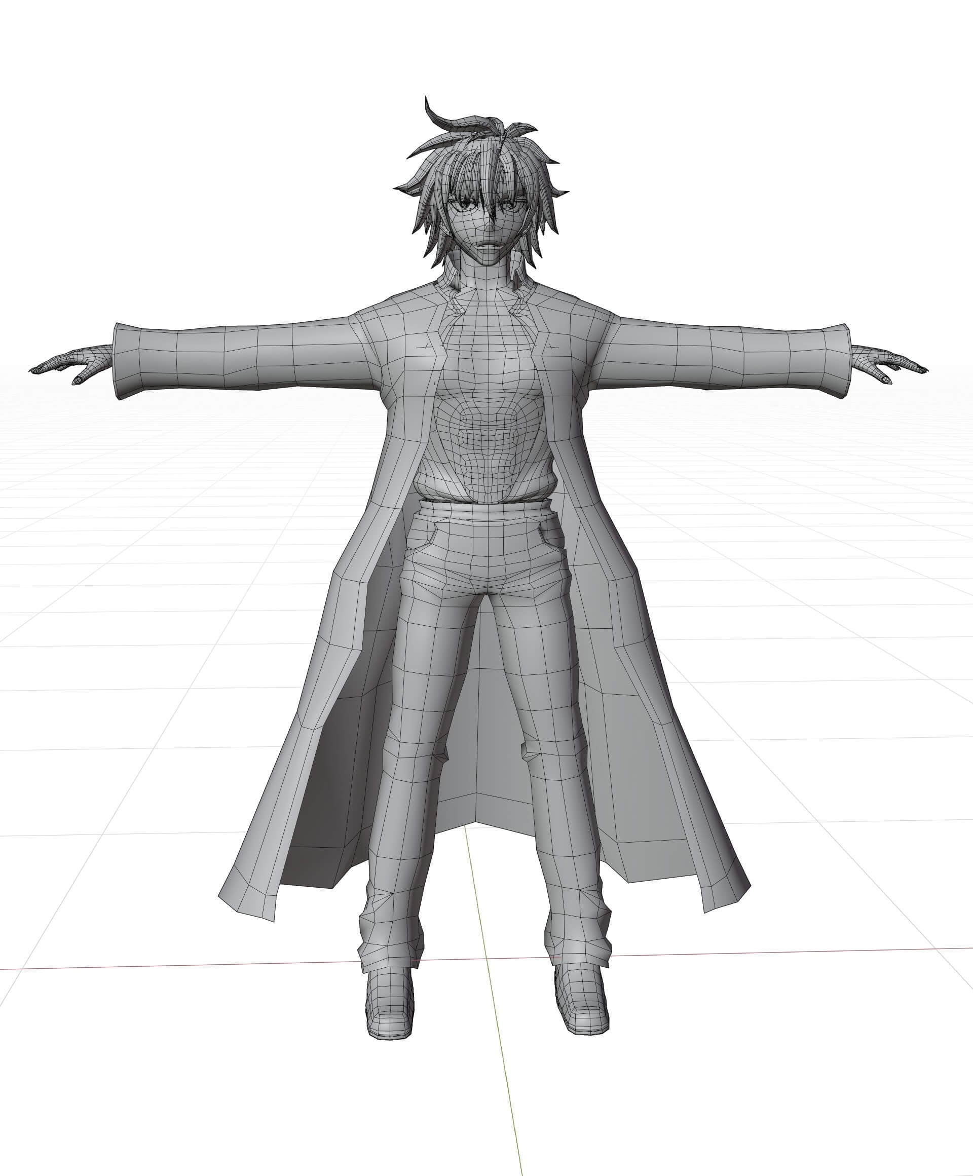 Sai - Demon King Daimao 3D Model by RYANMAICOL