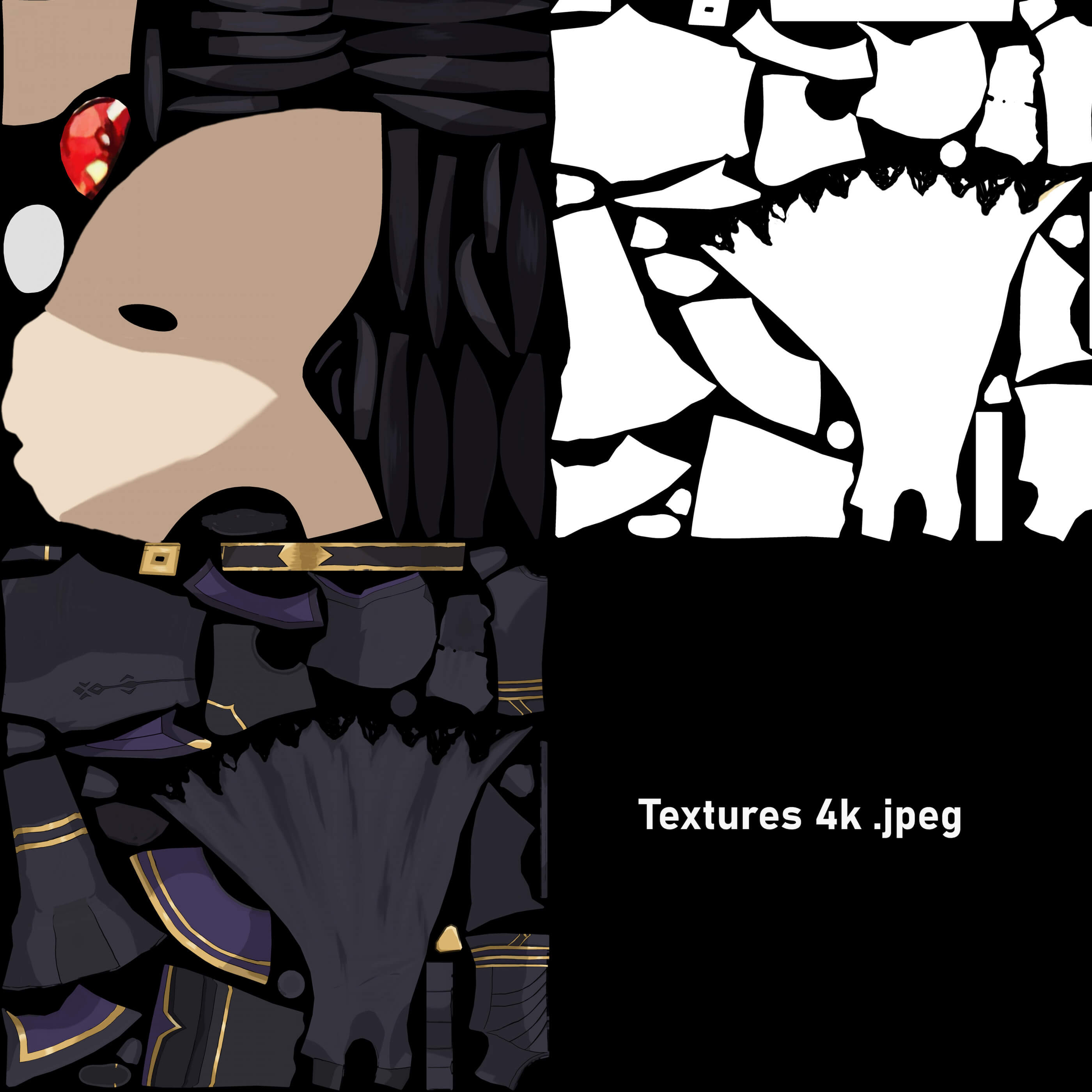 Shadow - Kage No Jitsuryokusha Ni Naritakute! - The Eminence 3D Model ...