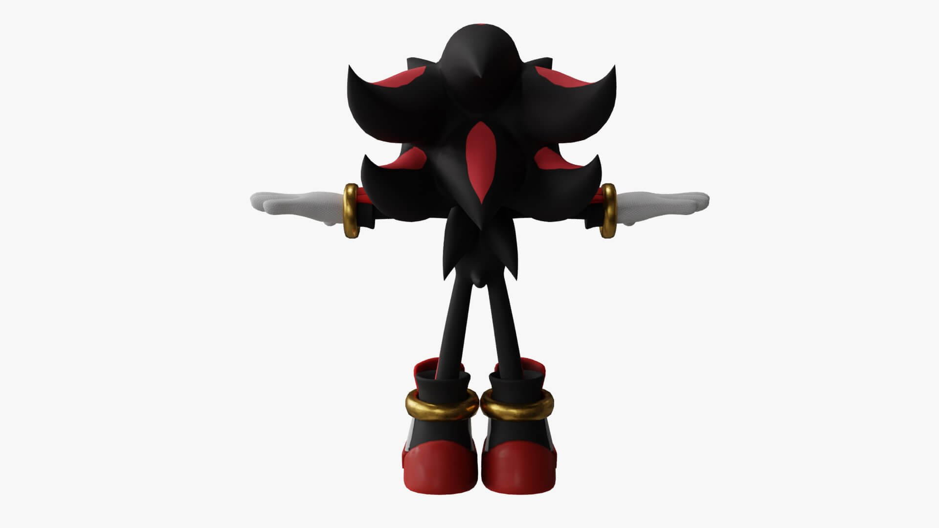 Shadow The Hedgehog - 3D Model by RYANMAICOL