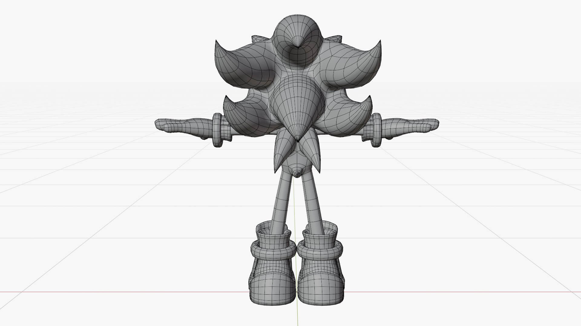 Shadow The Hedgehog - 3D Model by RYANMAICOL