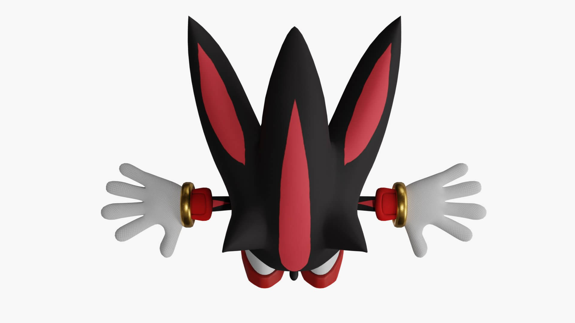 Shadow The Hedgehog - 3D Model by RYANMAICOL