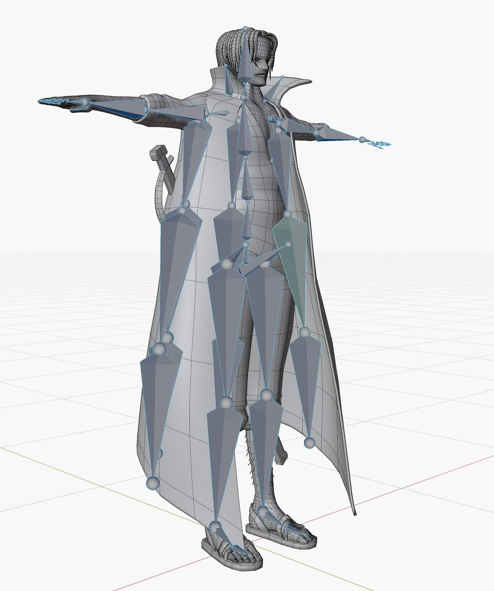 Shanks - One Piece 3D Model by RYANMAICOL