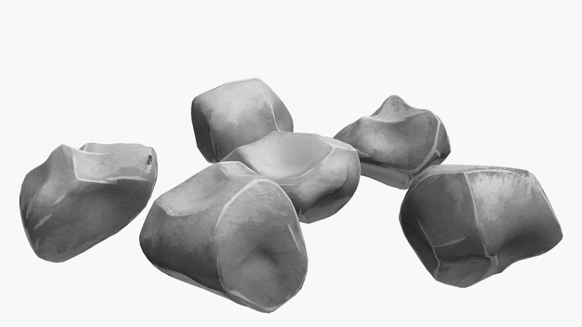 Stylized Rock for Cartoon and Anime - 3D Model by RYANMAICOL
