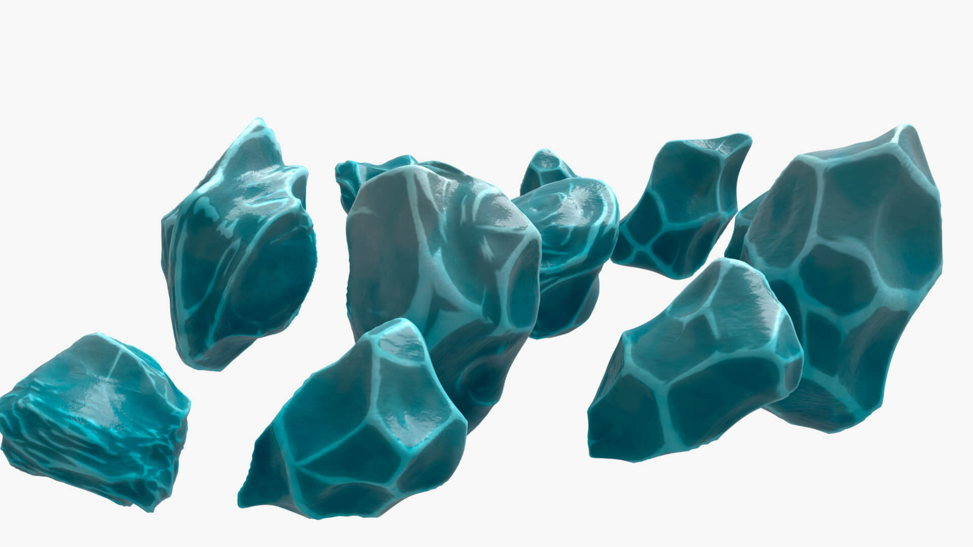 Stylized Rock for Cartoon and Anime - 3D Model by RYANMAICOL