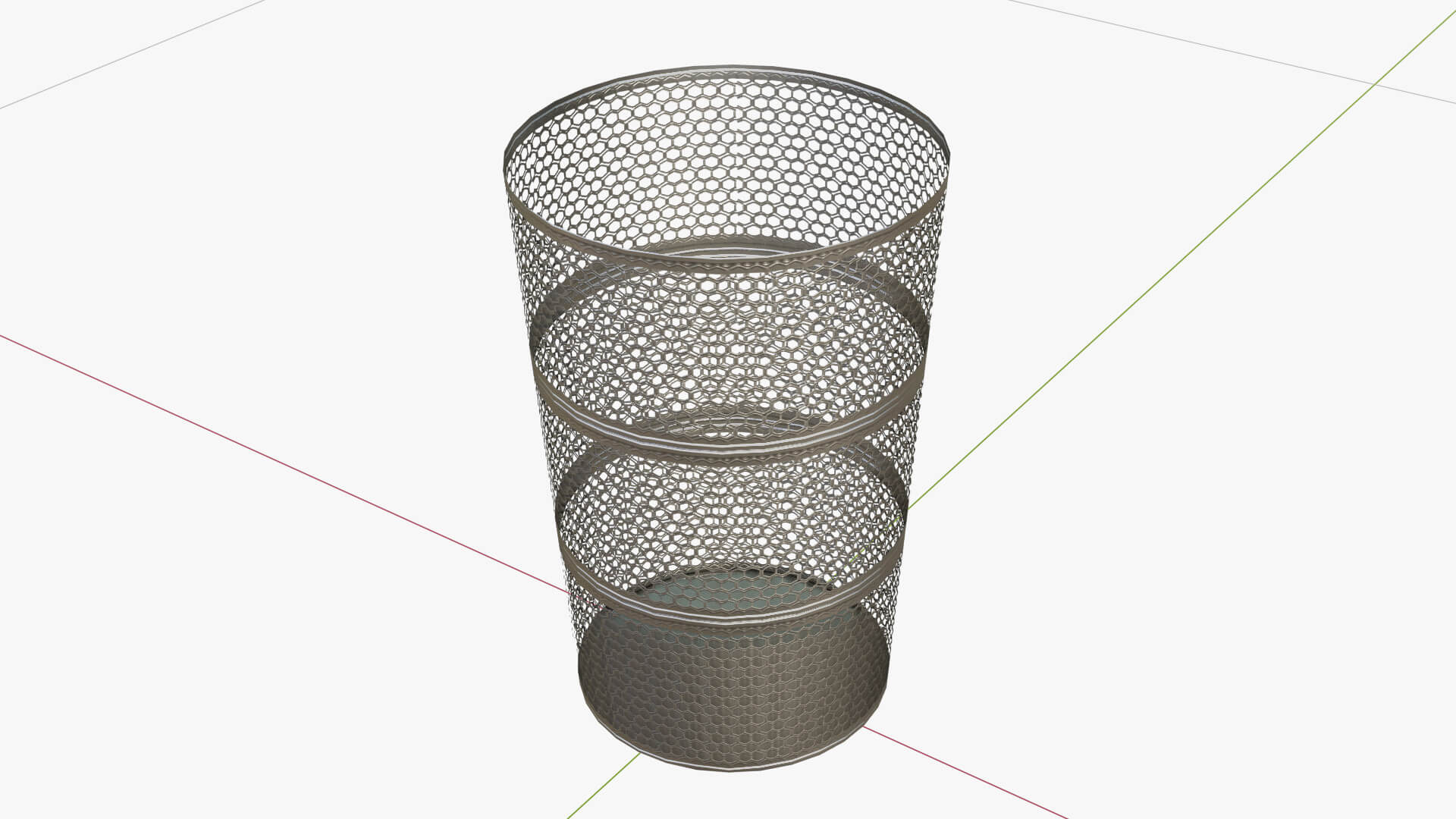 Low Poly Trash Can - 3D Model by RYANMAICOL