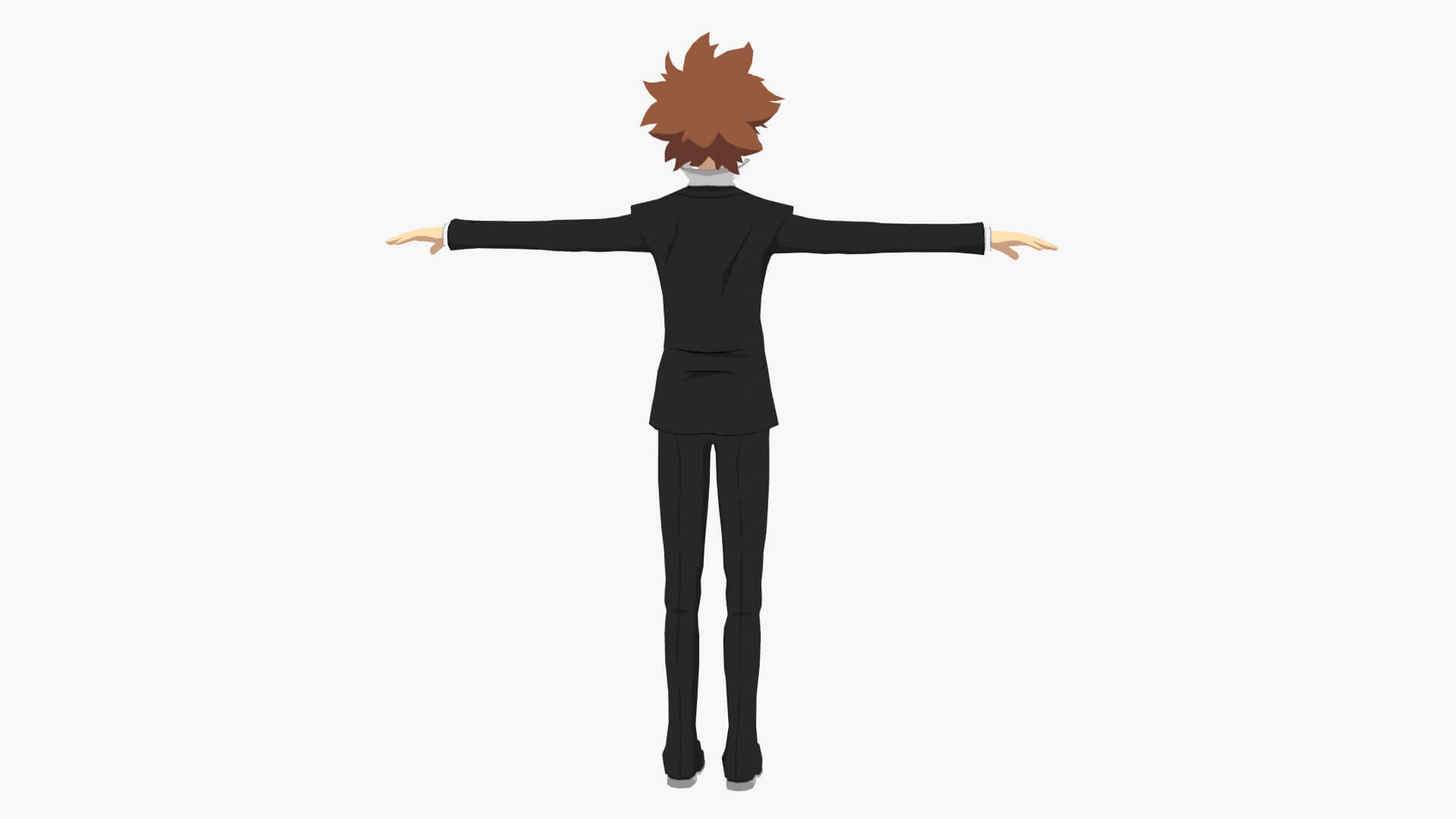 Tsuna Sawada - Katekyo Hitman Reborn 3D Model by RYANMAICOL