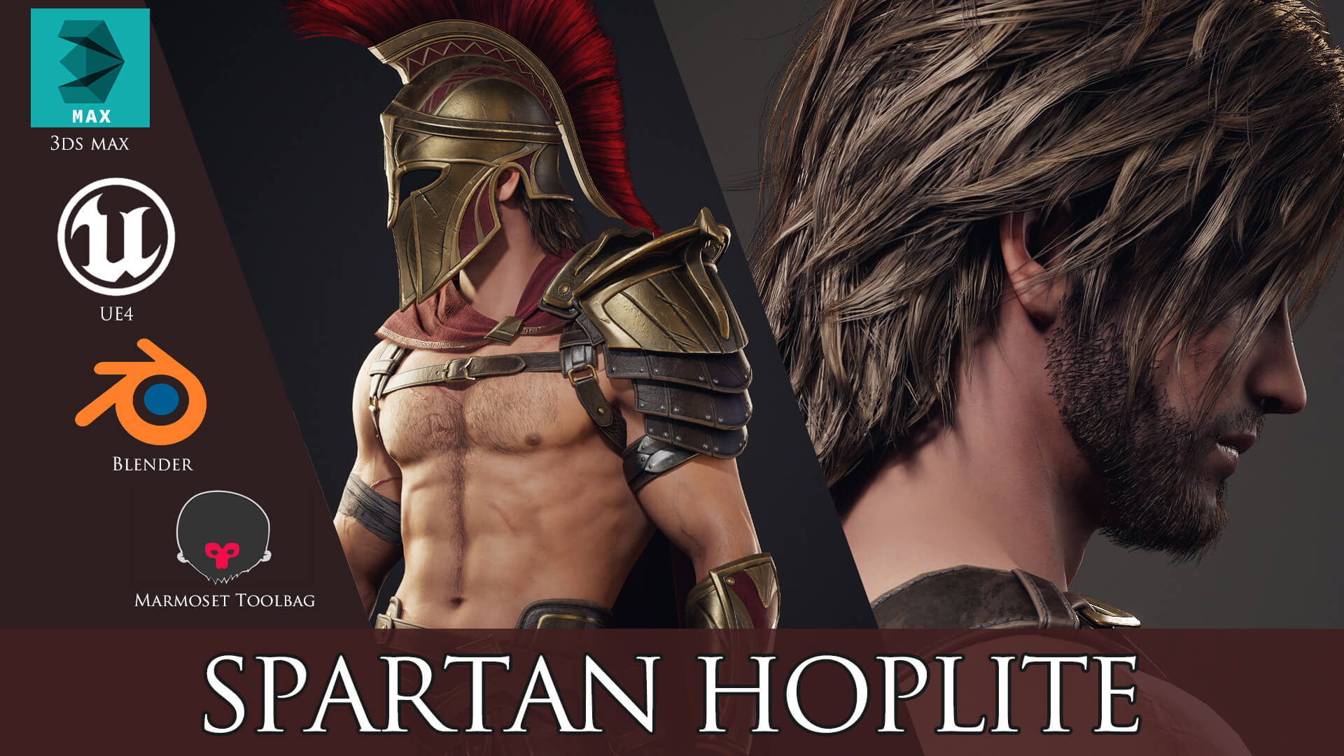 Spartan Hoplite - 3D Model by RyanReos