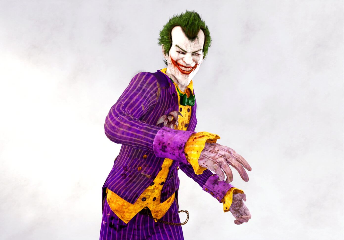 The Joker Arkham City Drawing