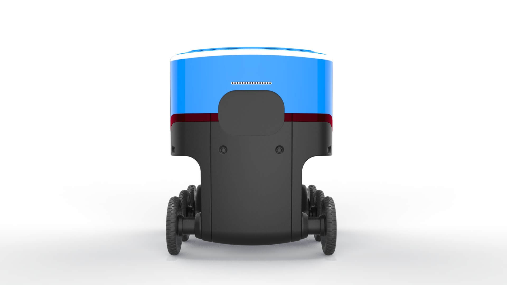 Delivery Robot Blue - 3D Model by rzo