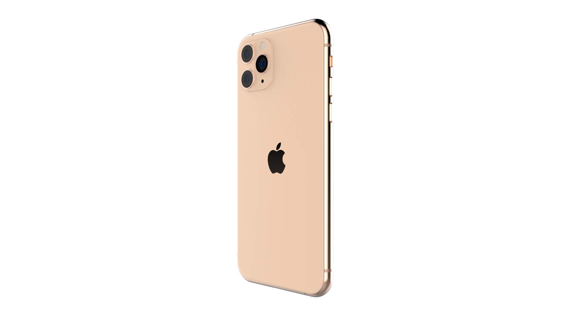 Apple iPhone 11 Pro Gold - 3D Model by rzo