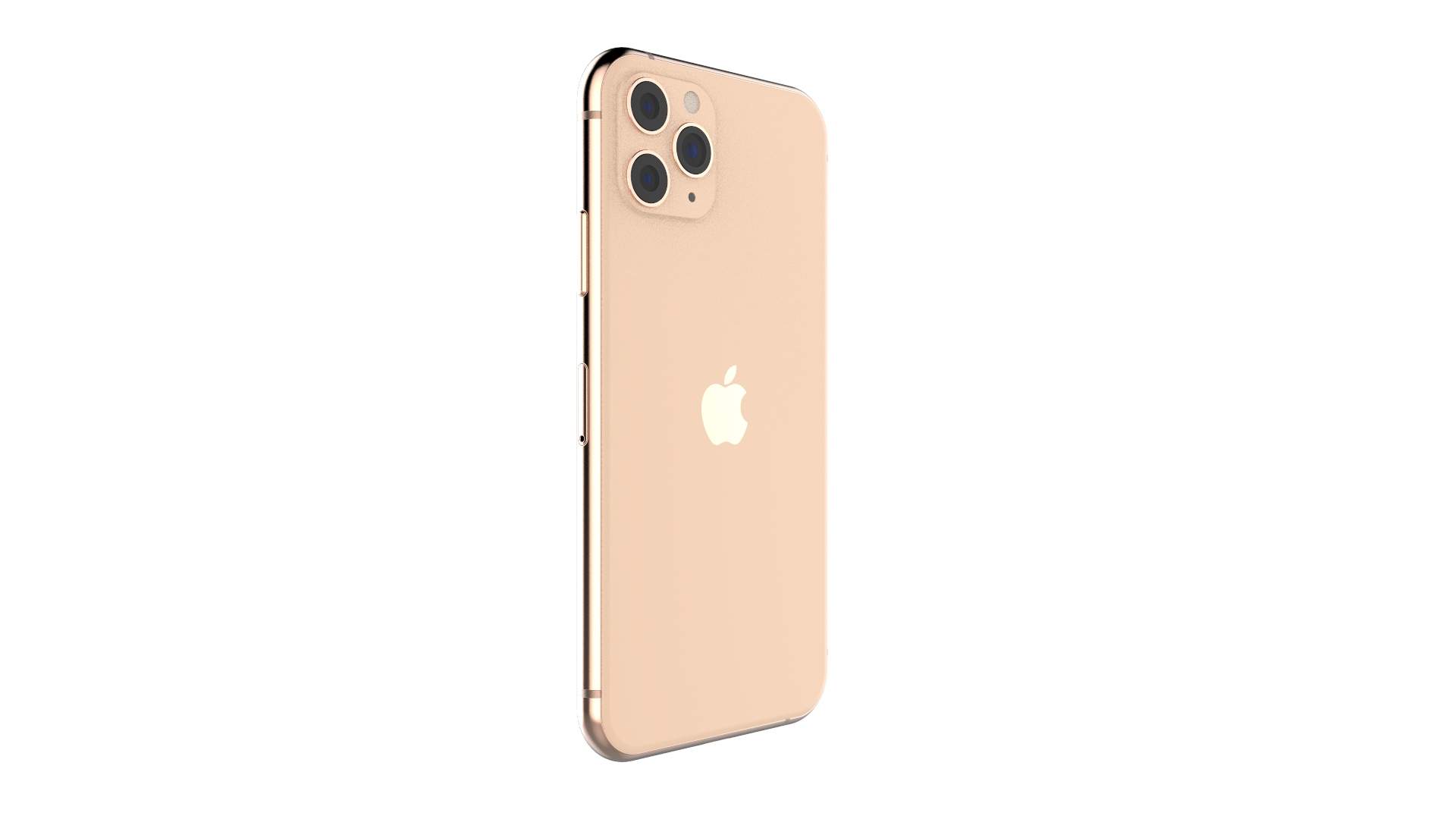 Apple iPhone 11 Pro Gold - 3D Model by rzo
