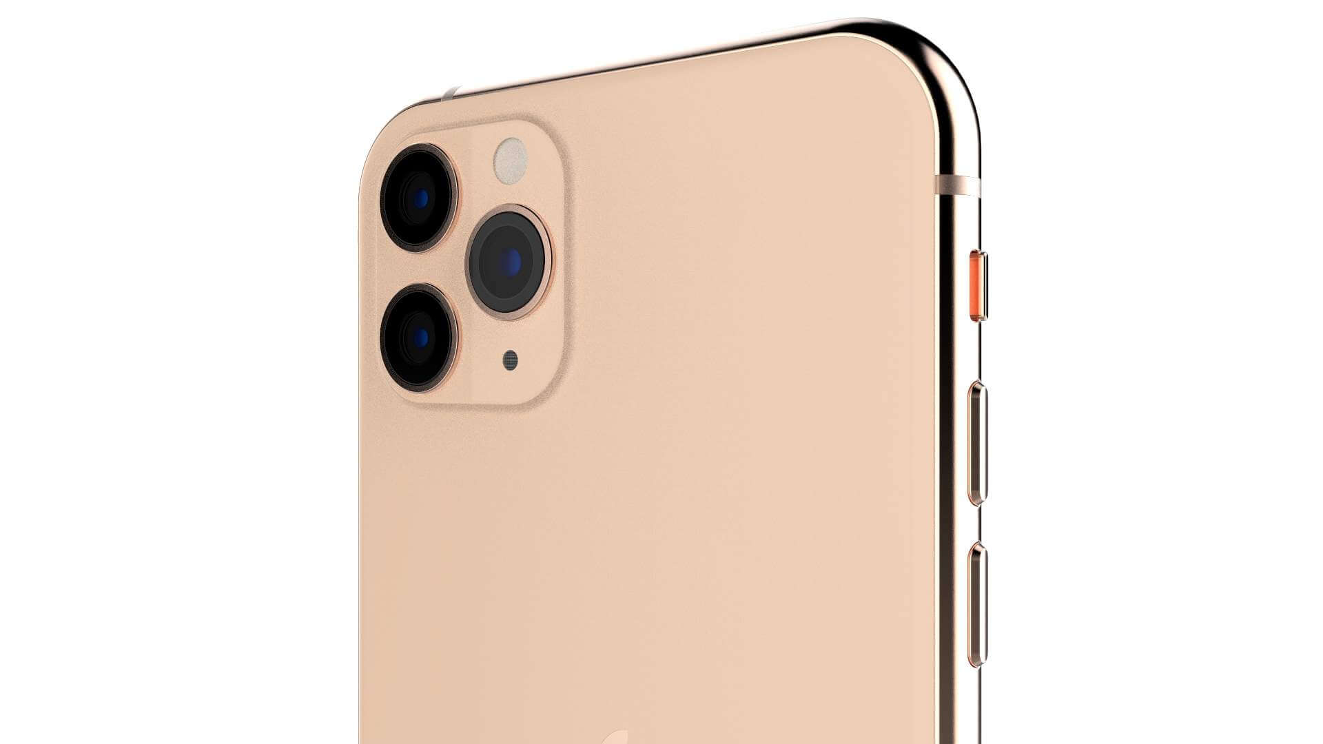 Apple iPhone 11 Pro Gold - 3D Model by rzo