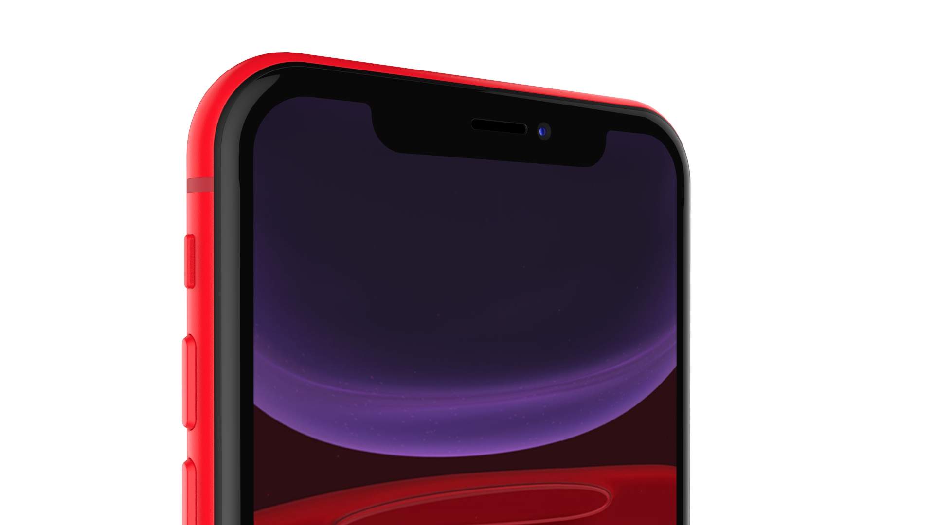Apple iPhone 11 Red - 3D Model by rzo