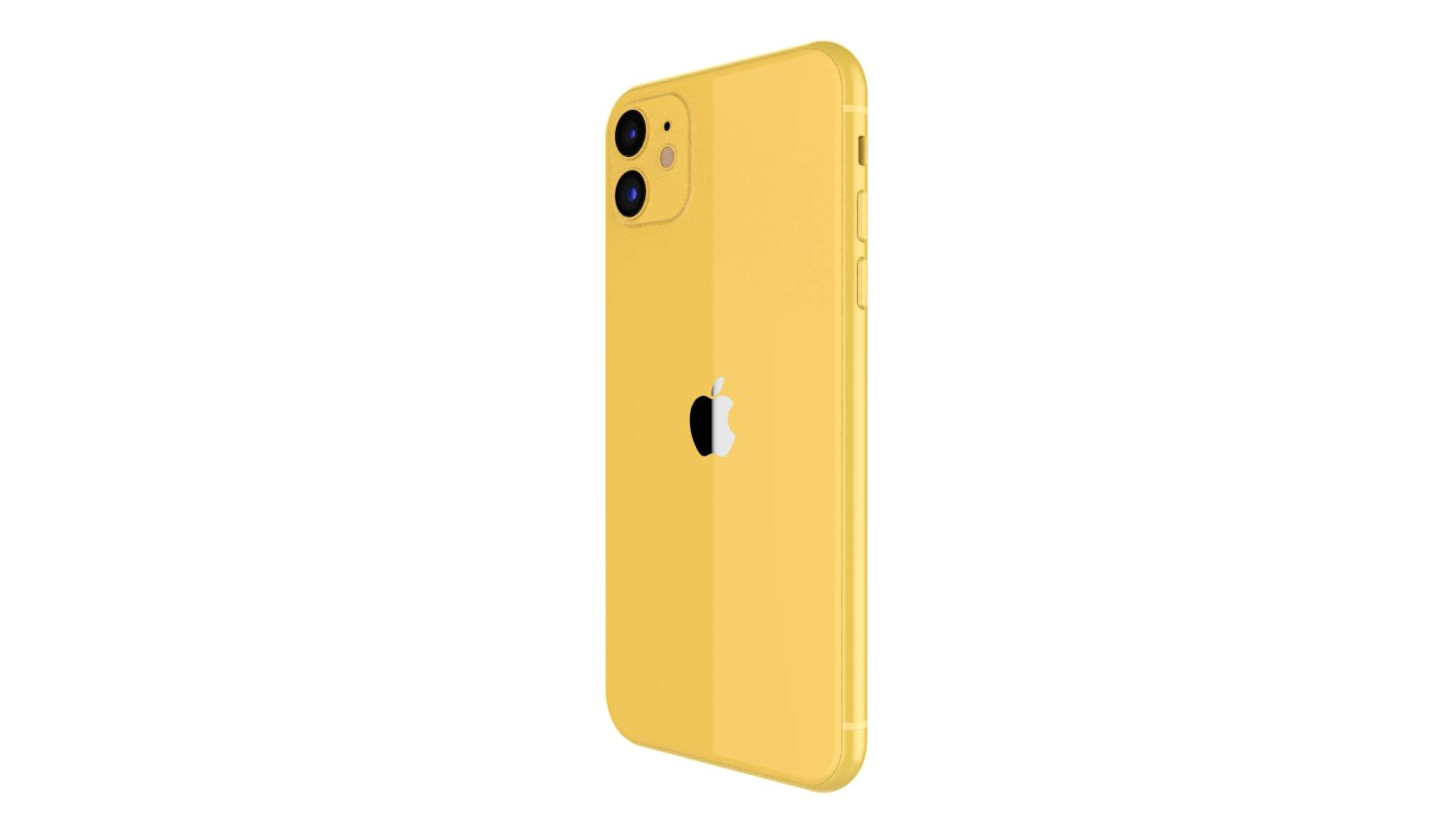 Apple iPhone 11 Yellow - 3D Model by rzo