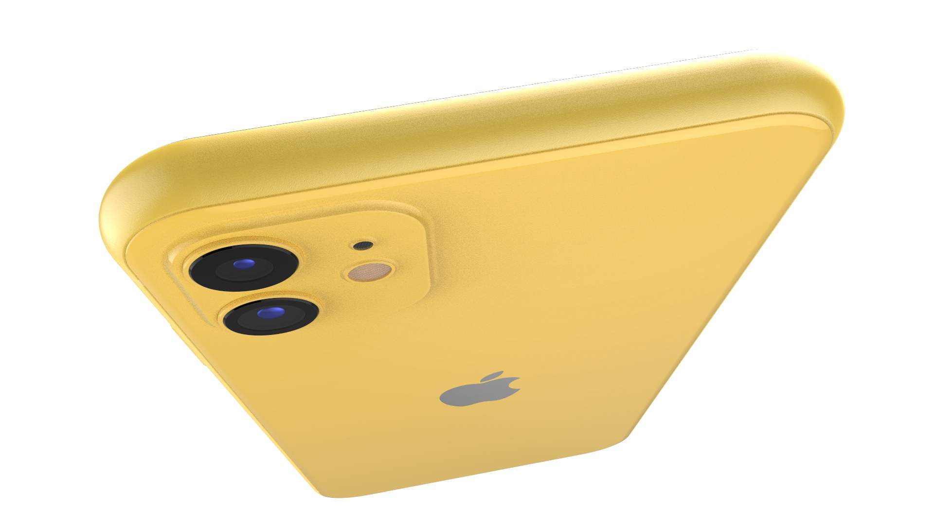 Apple iPhone 11 Yellow - 3D Model by rzo