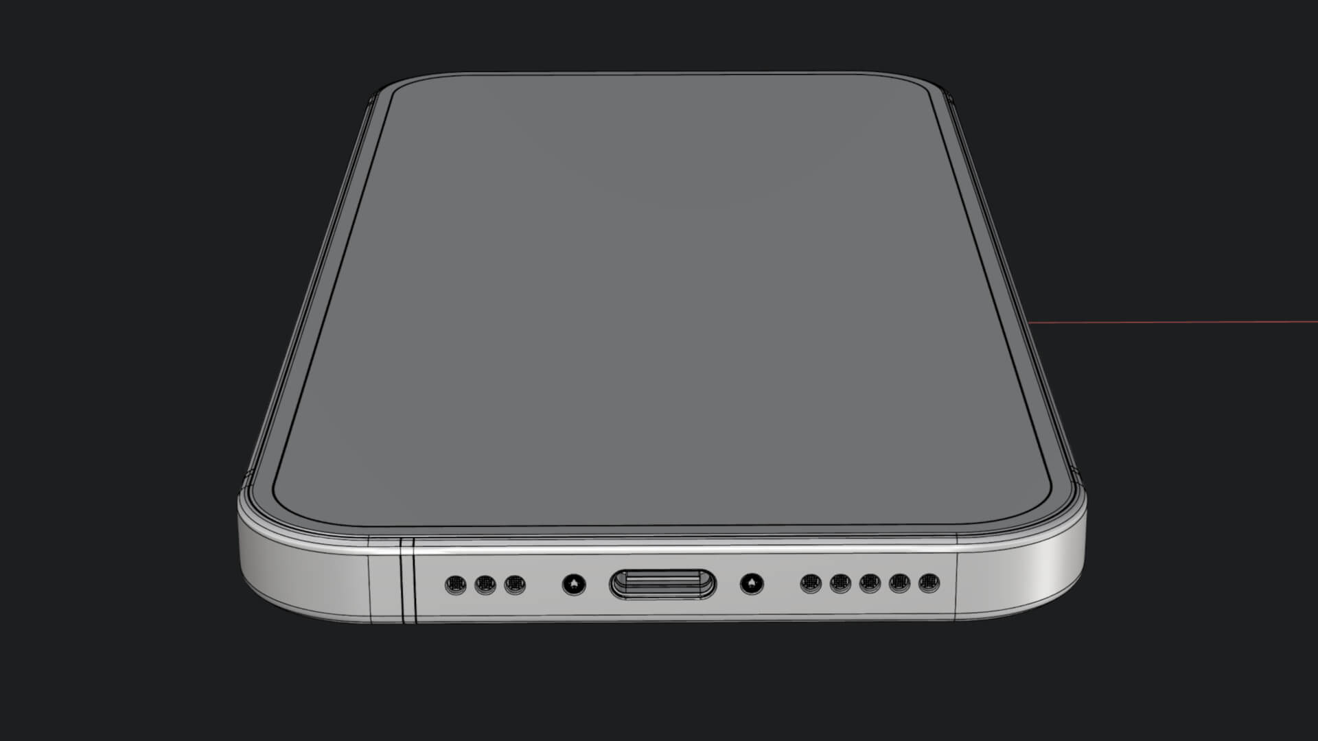 Apple iPhone 16 Teal - 3D Model by rzo