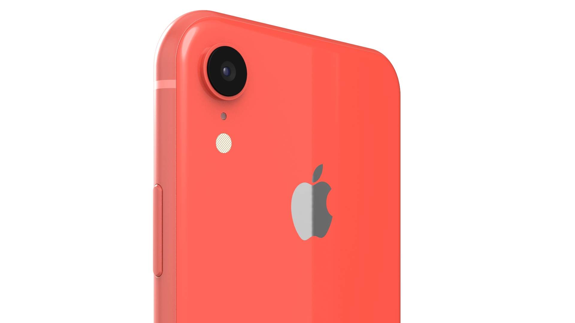 Apple iPhone XR Coral - 3D Model by rzo