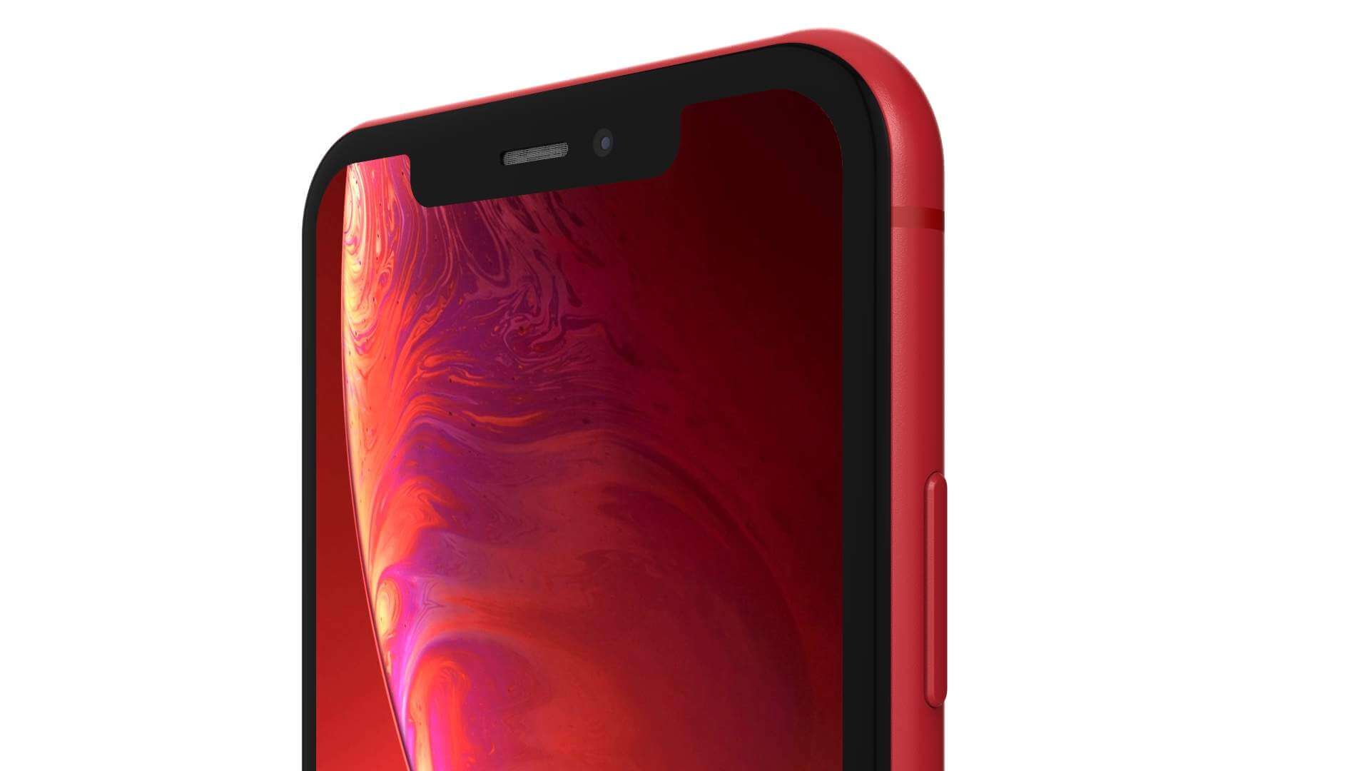 Apple iPhone XR Red - 3D Model by rzo