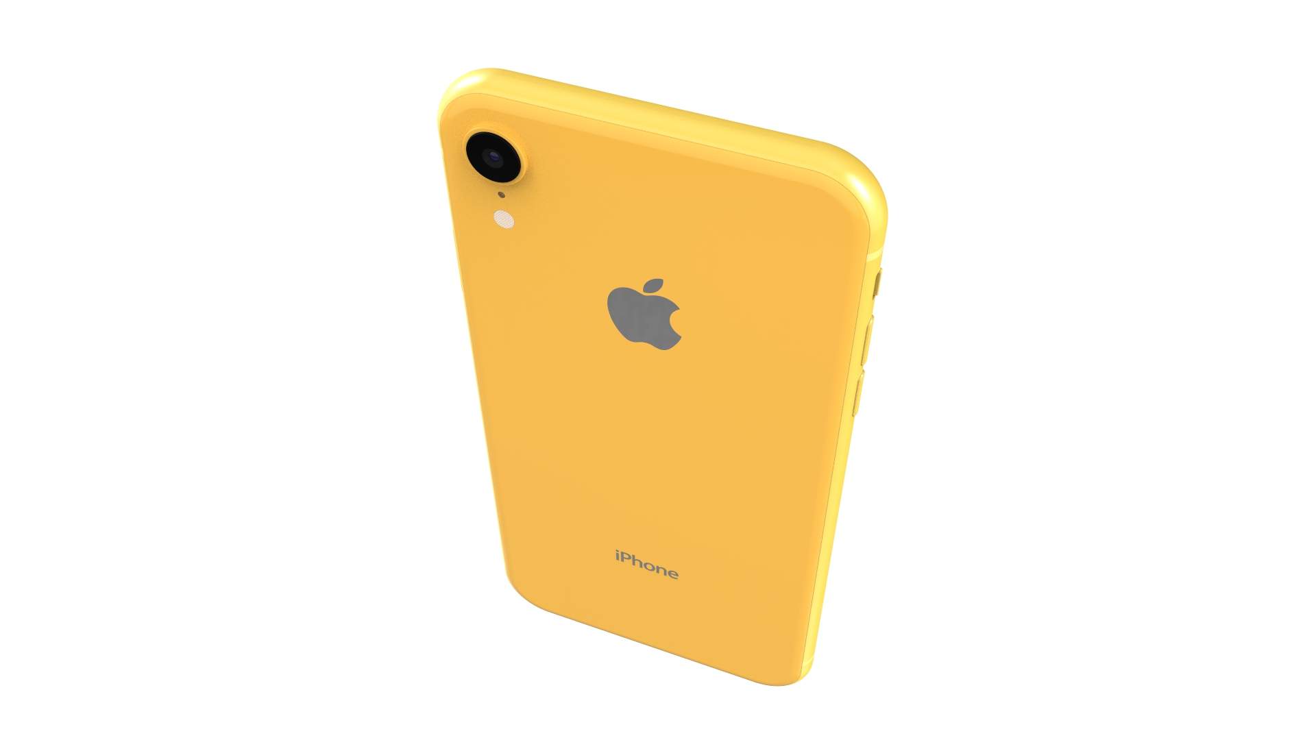 Apple iPhone XR Yellow - 3D Model by rzo