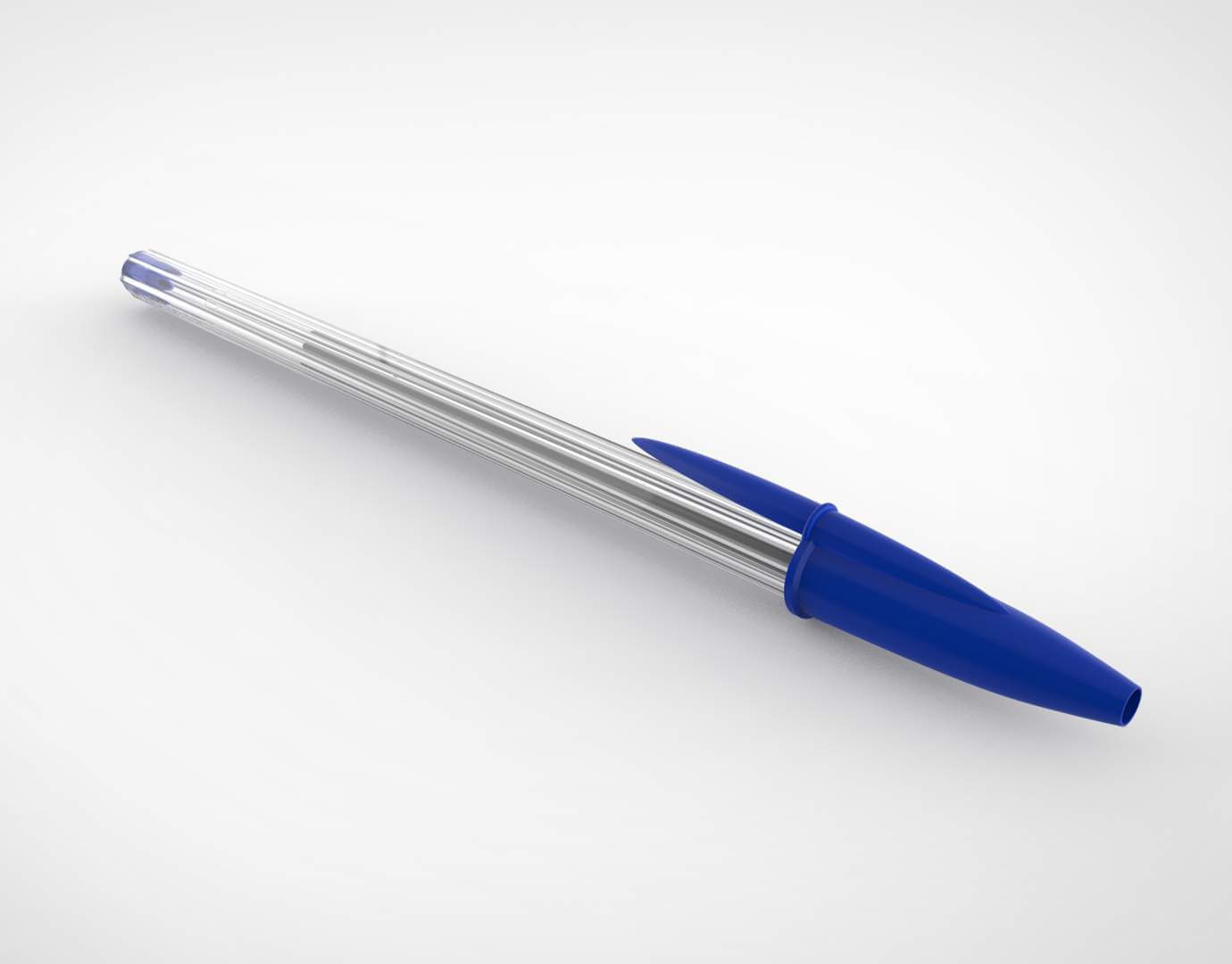 Bic Pen - 3D Model by rzo