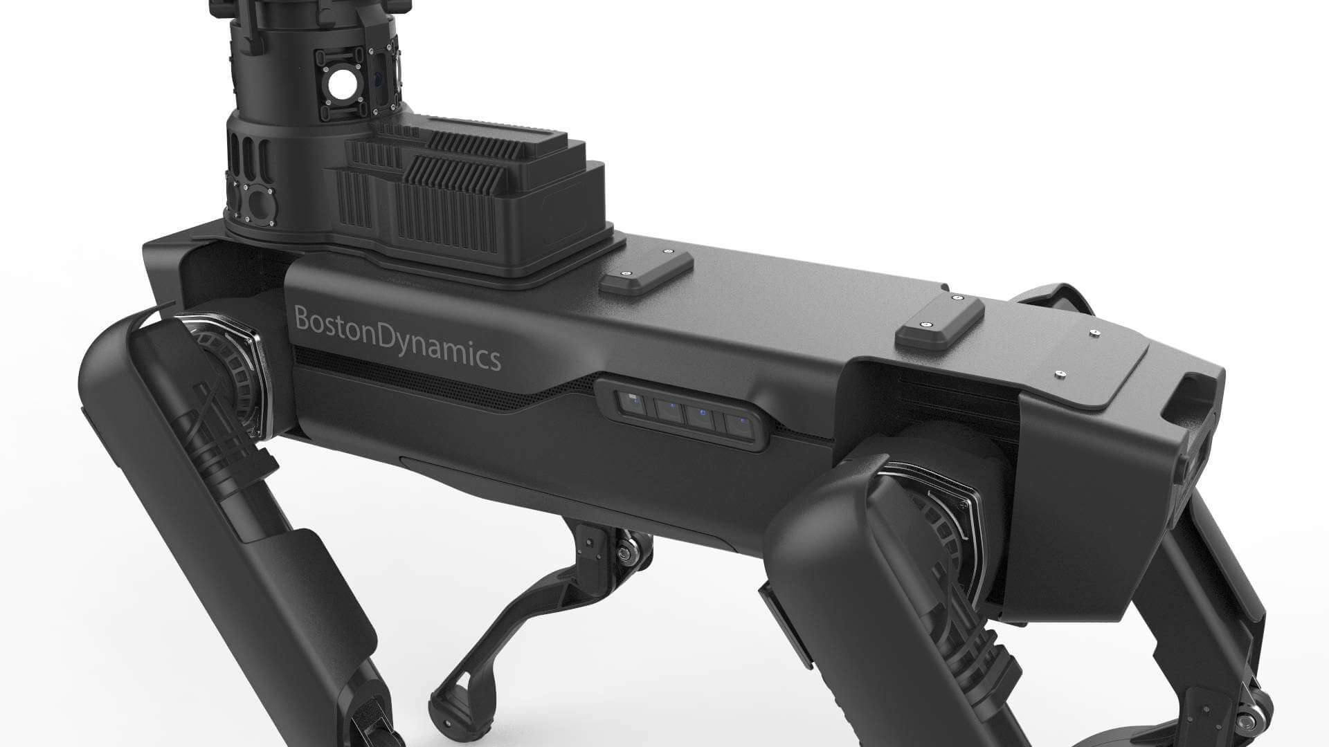 Boston Dynamics Spot Inspection Black - 3D Model by rzo