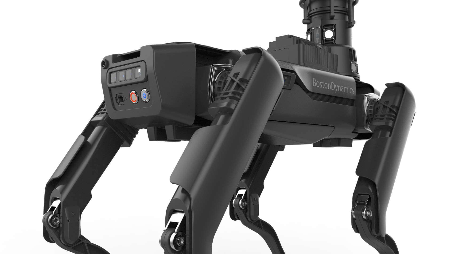 Boston Dynamics Spot Inspection Black - 3D Model by rzo
