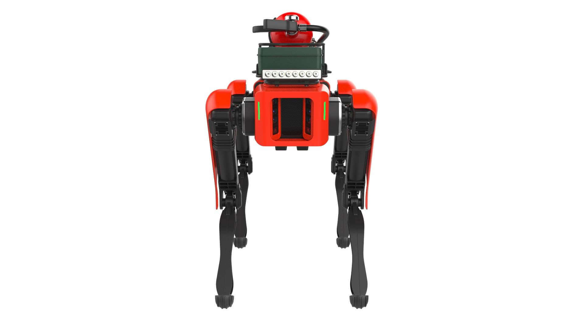 Boston Dynamics Spot Robot Rescue Red - 3D Model by rzo