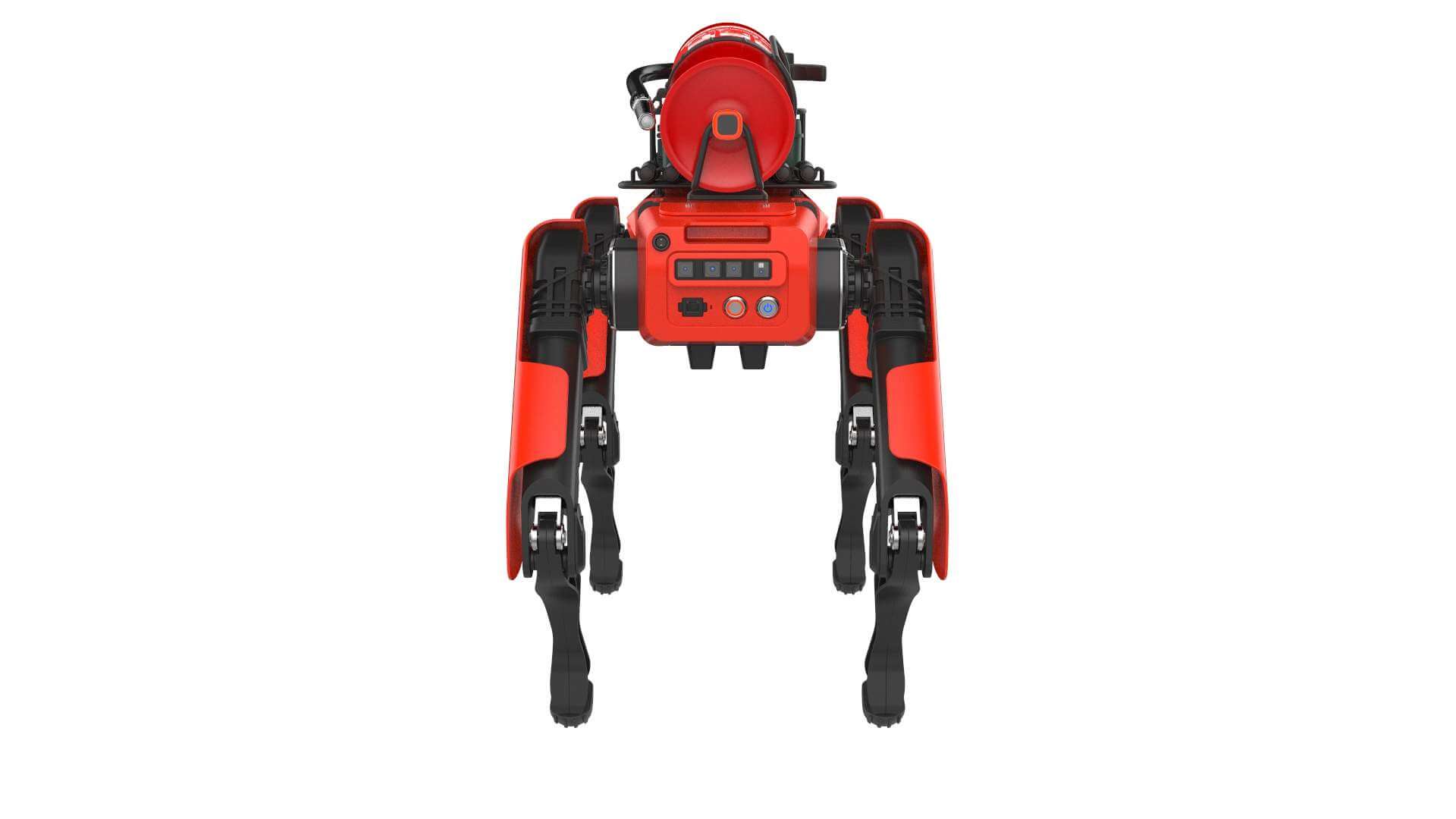 Boston Dynamics Spot Robot Rescue Red - 3D Model by rzo