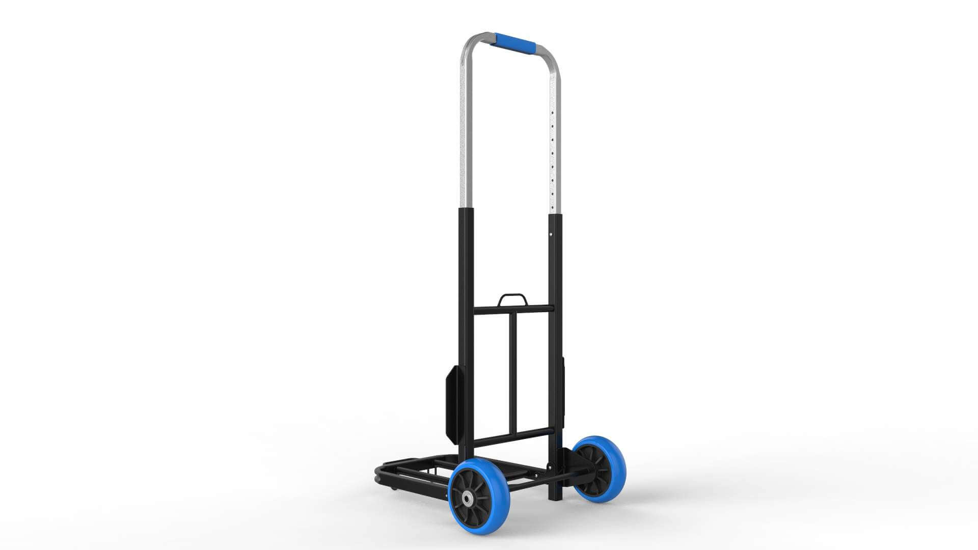 Cart Storage Blue - 3D Model by rzo
