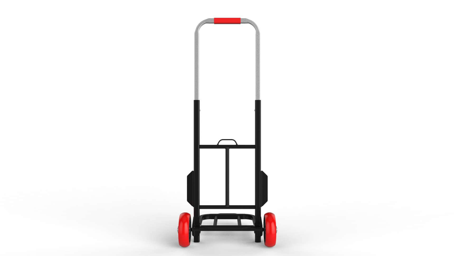 Cart Storage Red - 3D Model by rzo