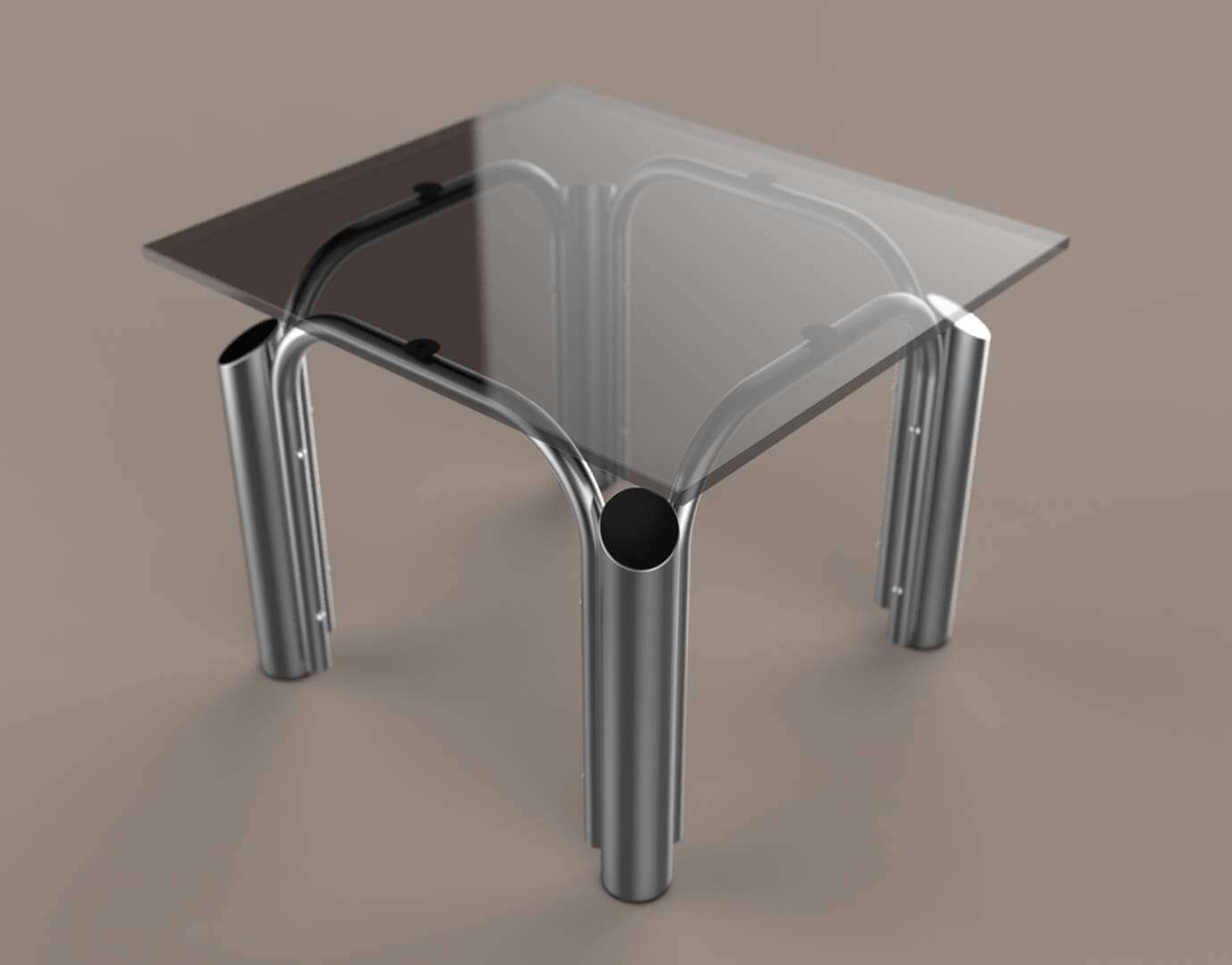 Center Table 01 - 3D Model by rzo