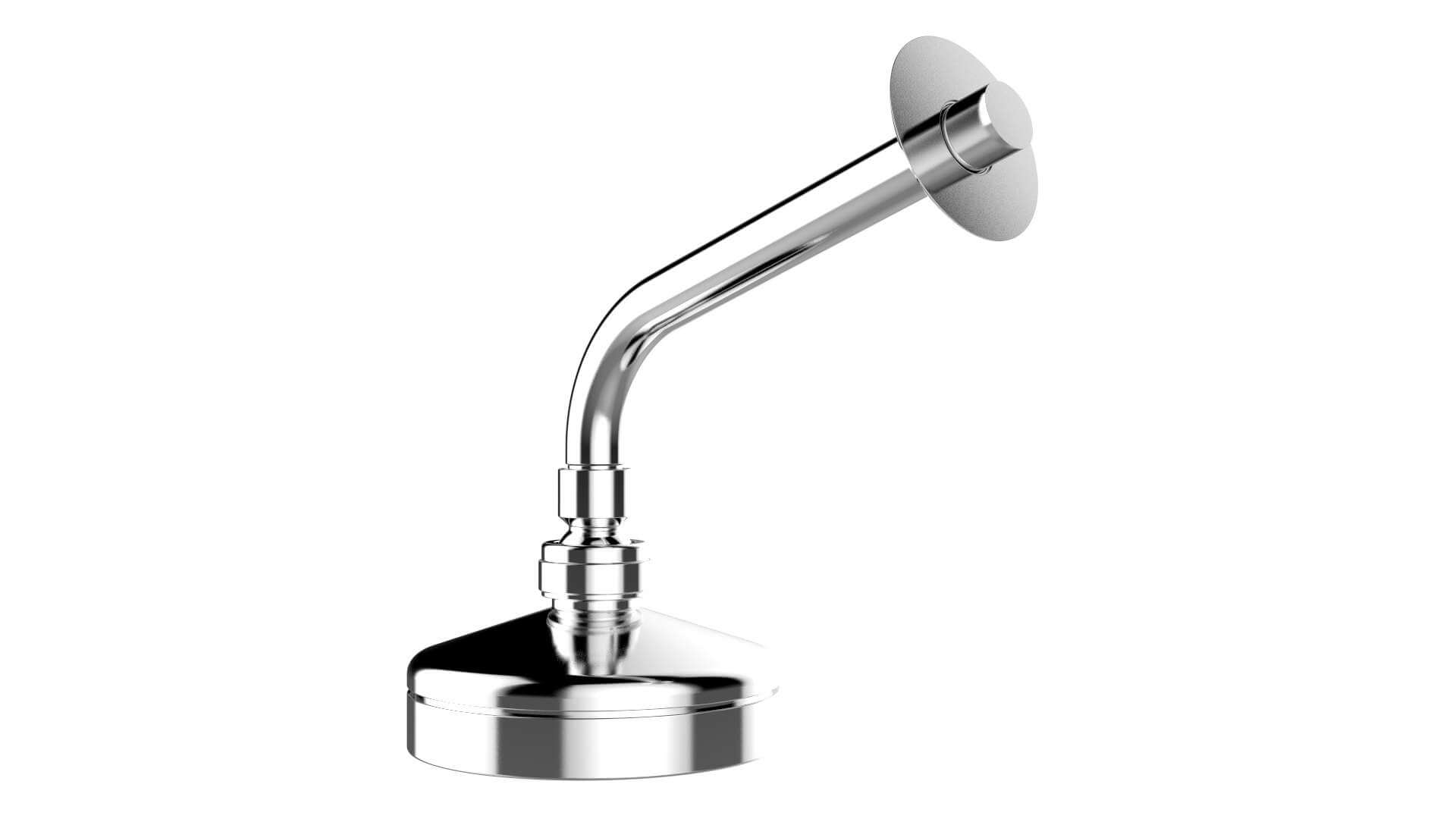 Deca Shower Curved Pipe - 3D Model by rzo