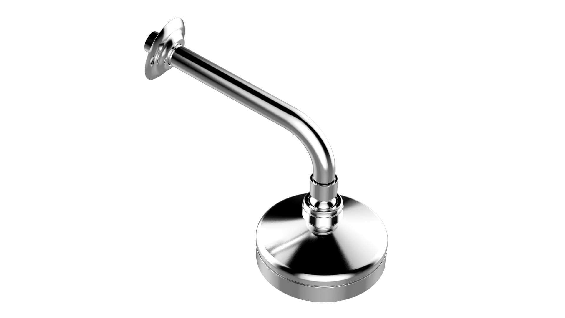 Deca Shower Curved Pipe - 3D Model by rzo