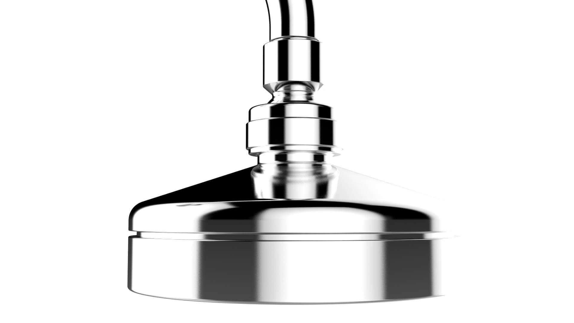 Deca Shower Curved Pipe - 3D Model by rzo